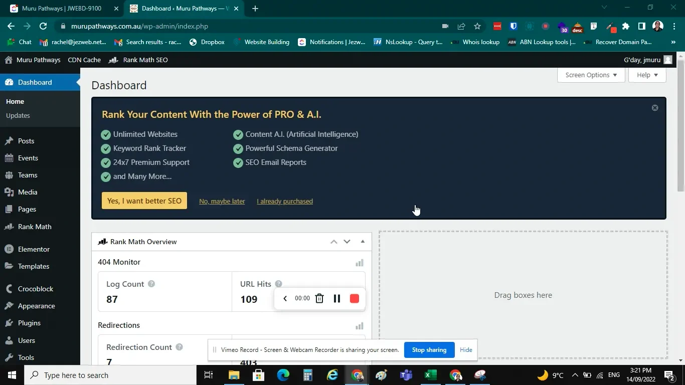 Muru Pathways wordpress tutorial on Vimeo