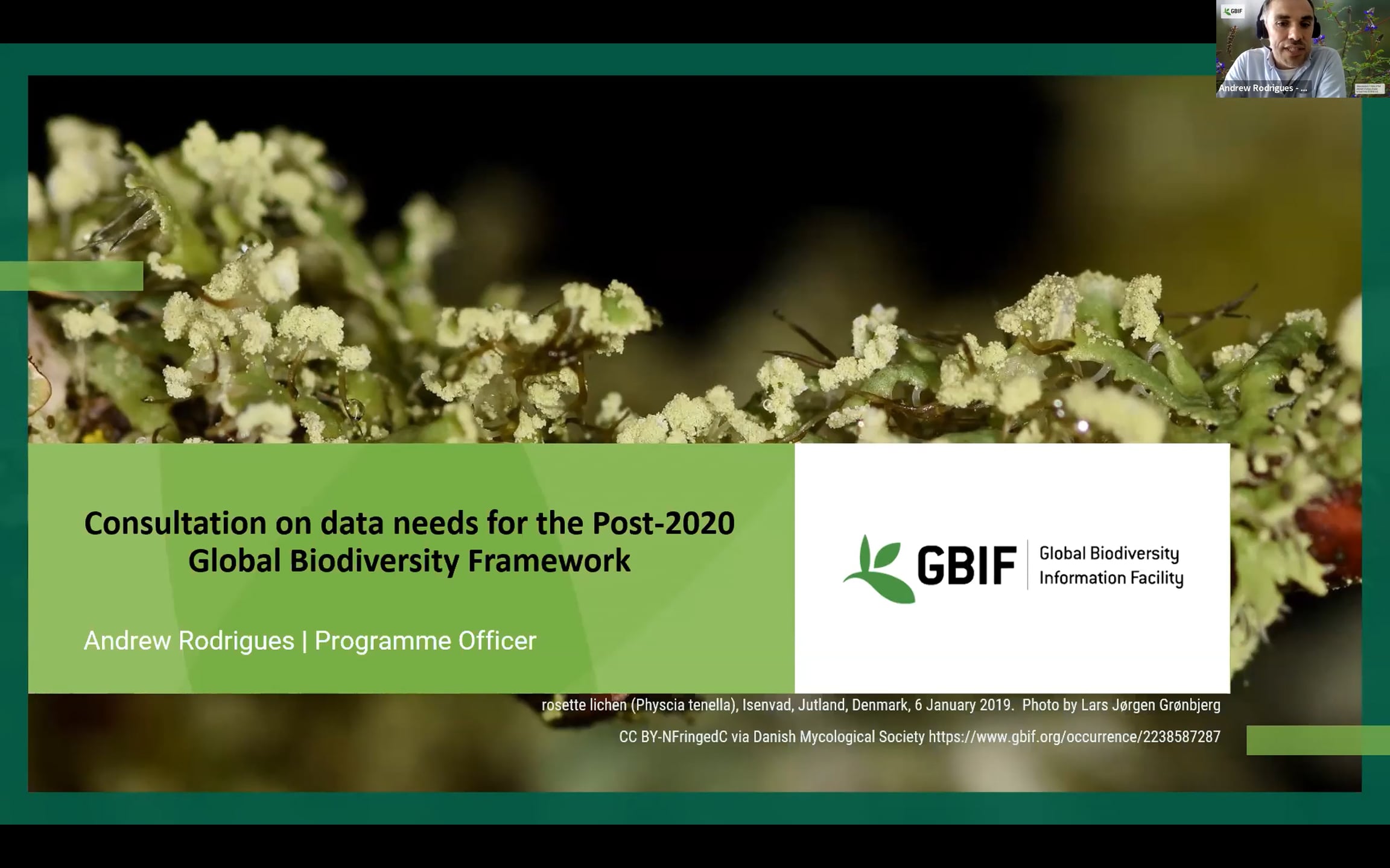 Consultation on primary biodiversity data and the Post-2020 Global ...
