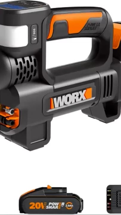 WORX Cordless Air Compressor on Vimeo