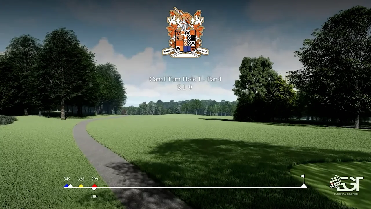 Waterton Park Golf Club - Hole 1 on Vimeo