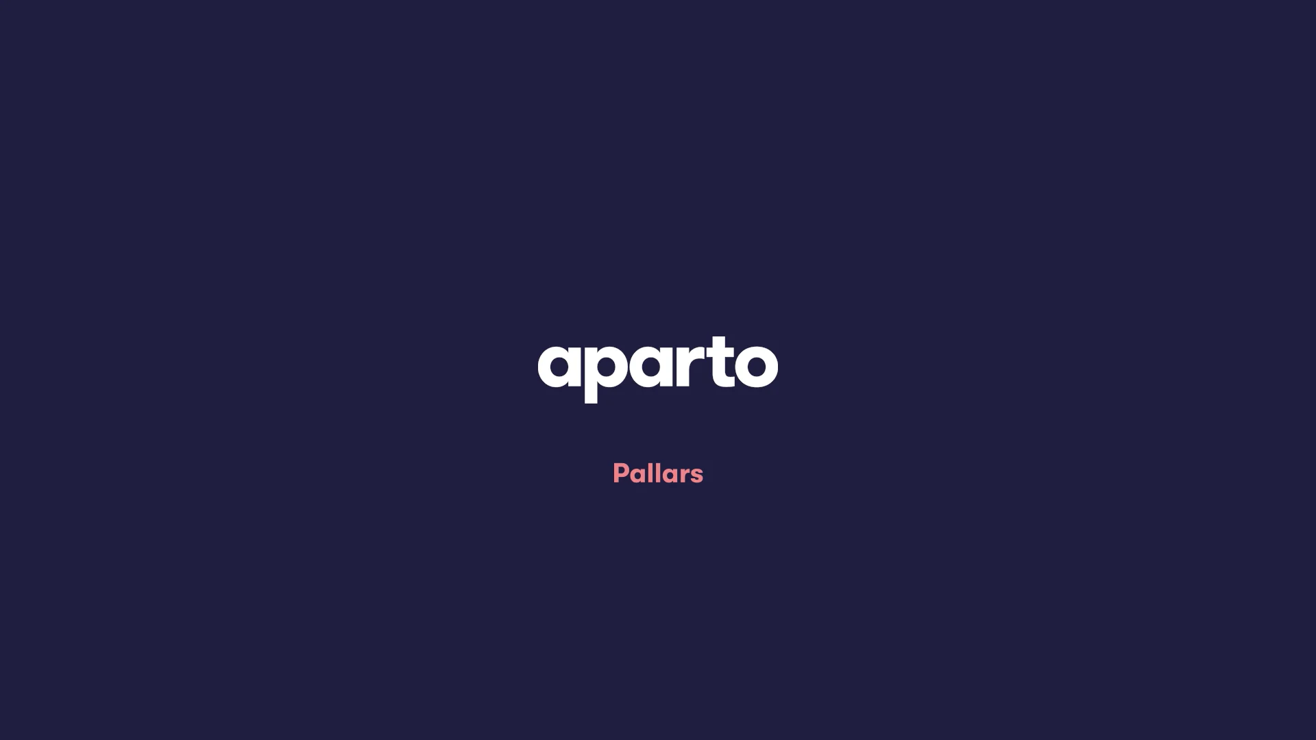 aparto Pallars - Now open