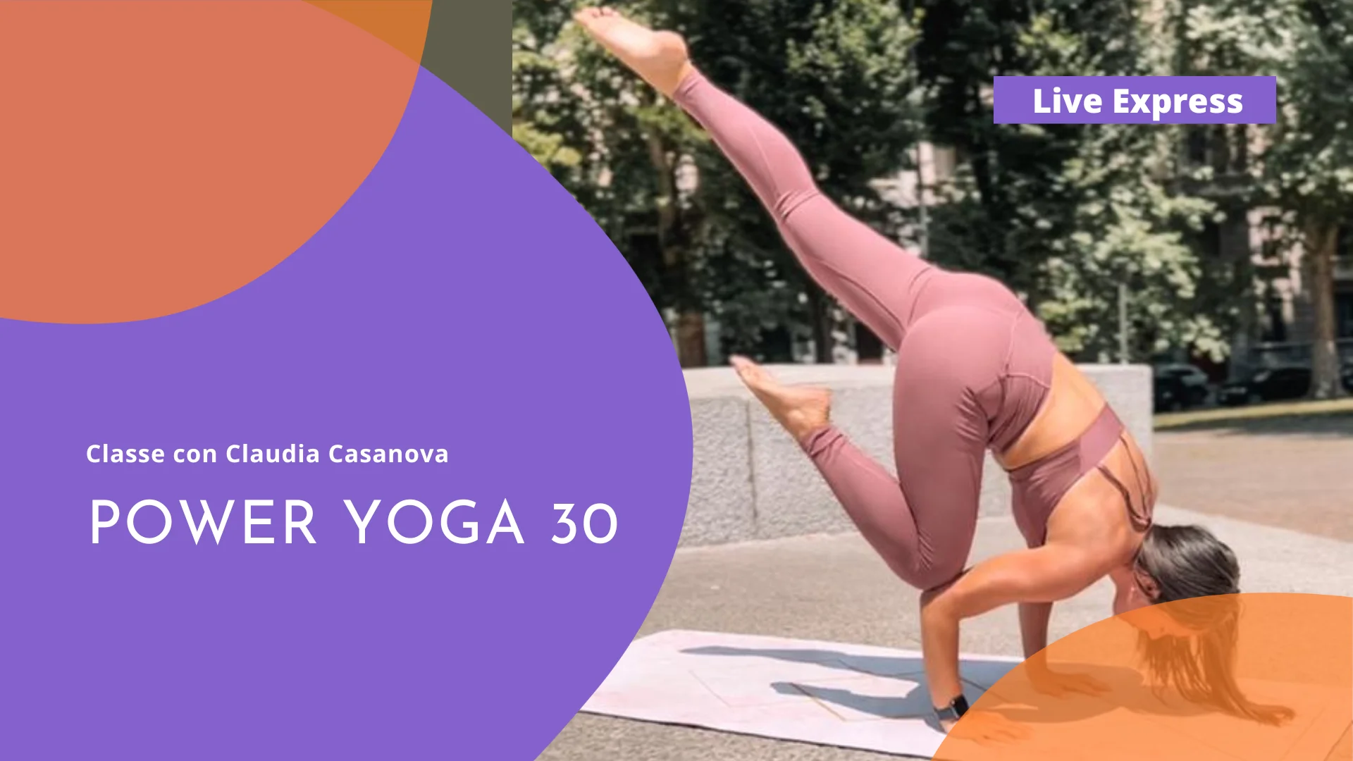 Power yoga live Claudia Casanova on Vimeo