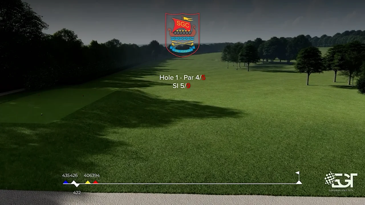 Scarcroft Golf Club - Hole 1 on Vimeo