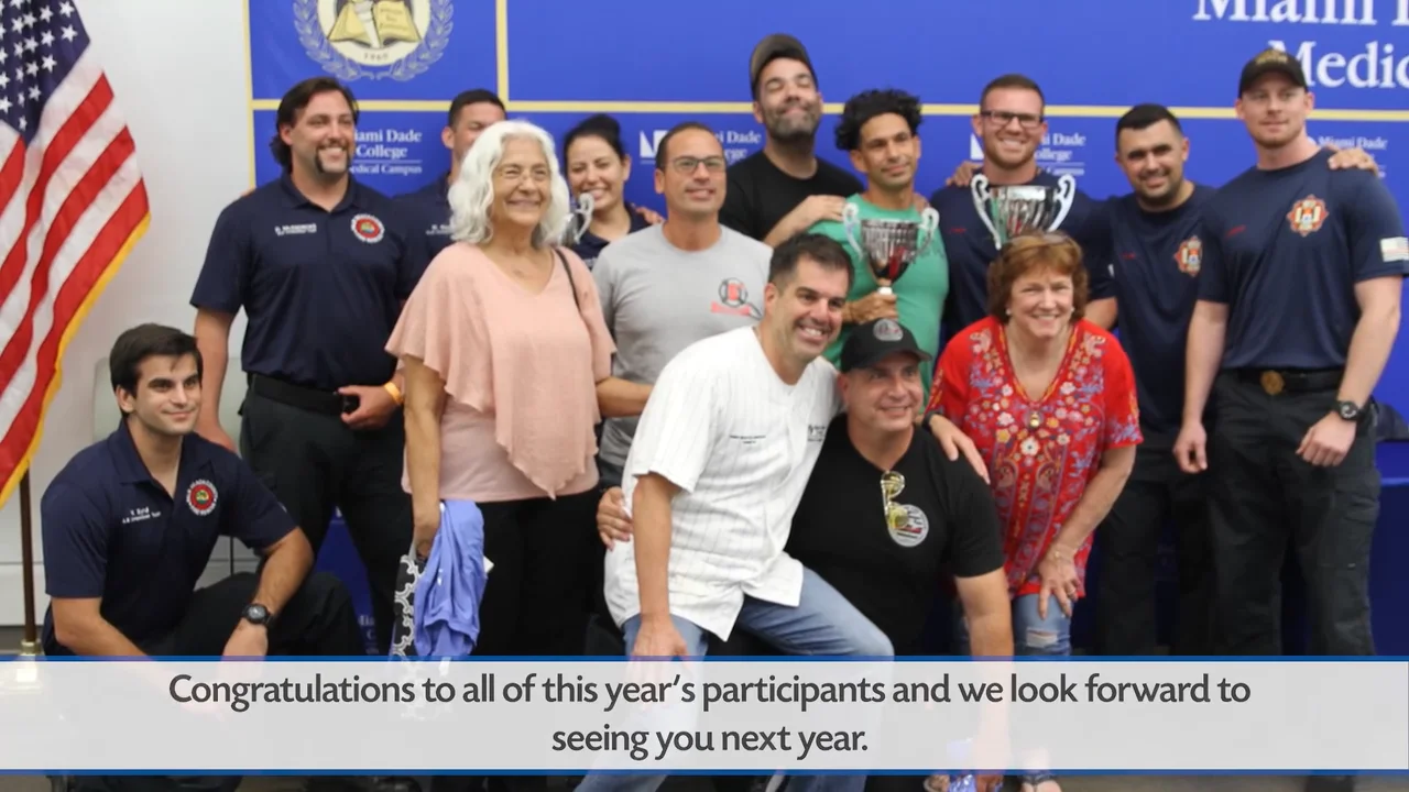 Randy Boaz ALS Competition 2022 at Miami Dade College Medical Campus on ...