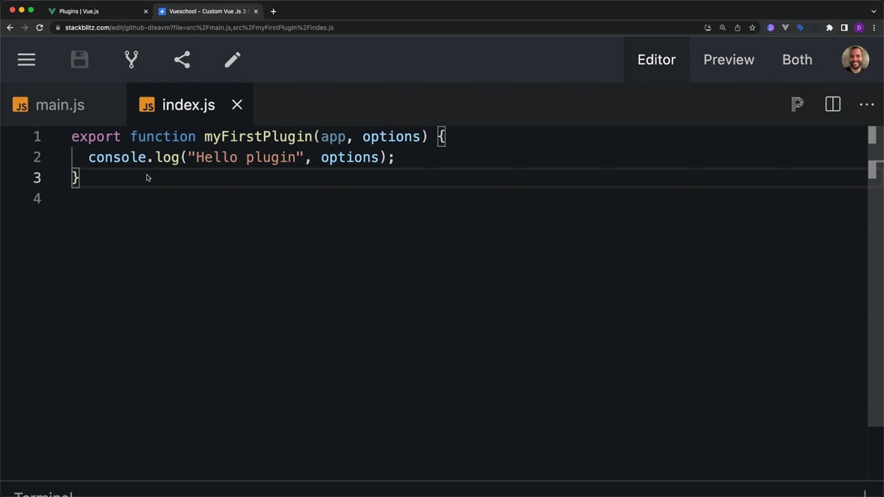 The Plugin Function Syntax and Organizing Plugin Code - A Vue.js... The Plugin Function Syntax and Organizing Plugin Code - A Vue.js...