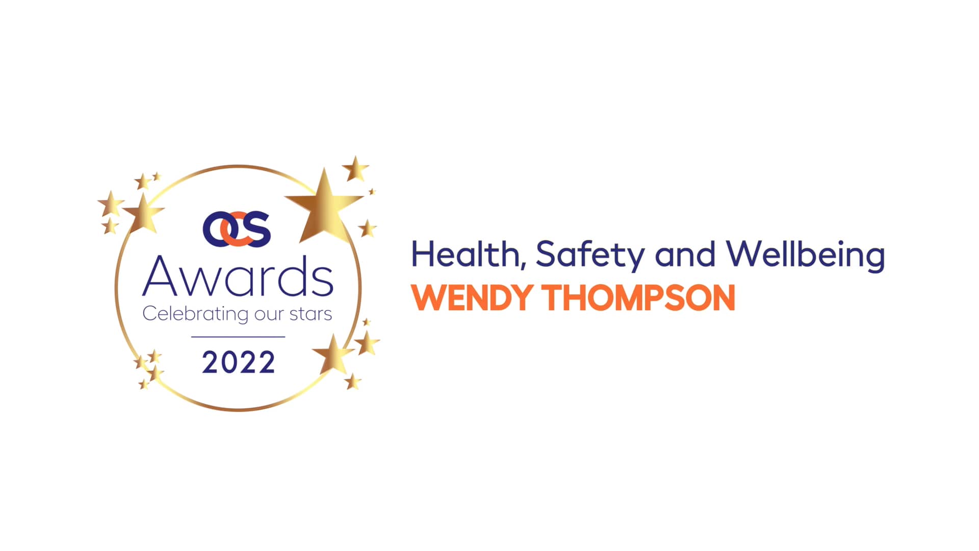 OCS Awards - Health, Safety and Wellbeing - Wendy Thompson on Vimeo
