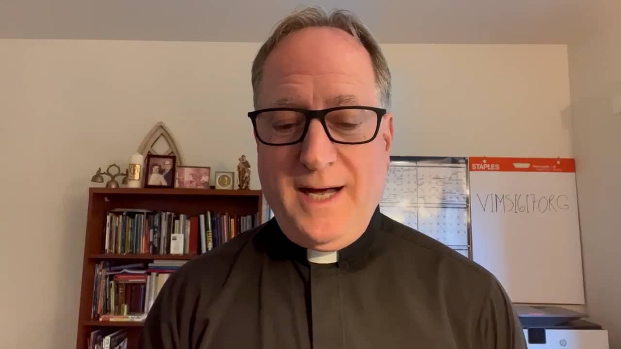 Our first appeal in a while....listen for more from Father Mark. on Vimeo