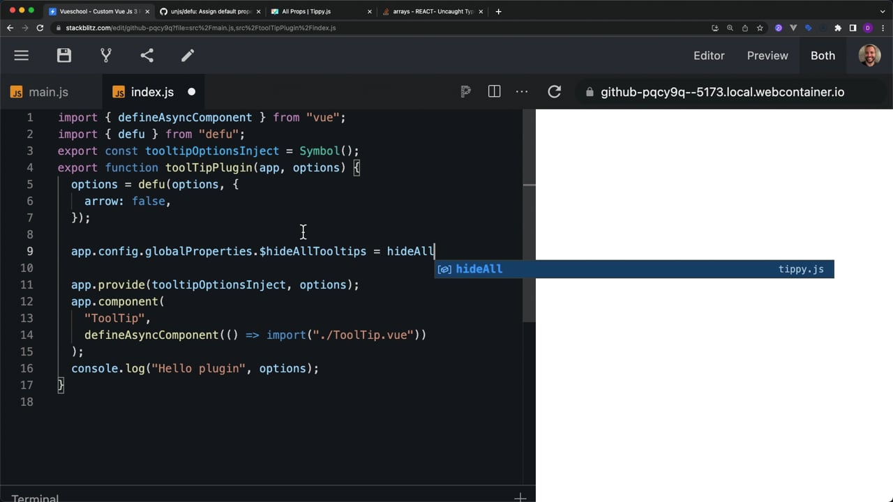 Add a Global Instance Method with a Vue.js Plugin - A Vue.js... Add a Global Instance Method with a Vue.js Plugin - A Vue.js...