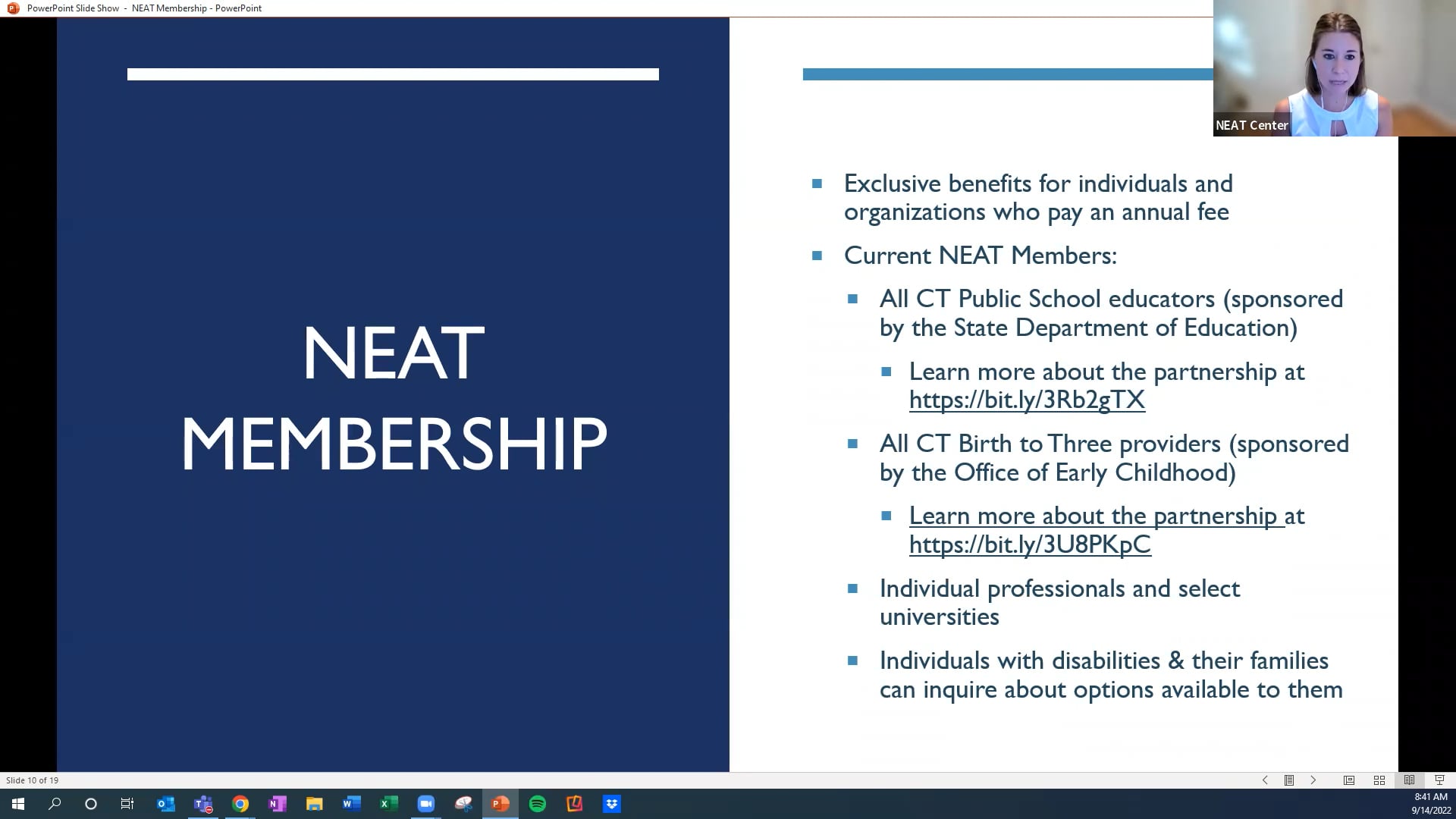 Learn More About NEAT Membership Benefits