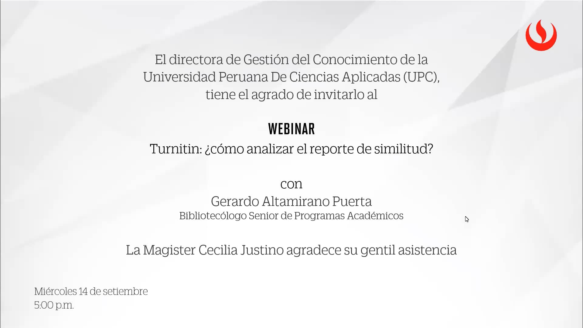 Cómo analizar el reporte de similitud de Turnitin on Vimeo