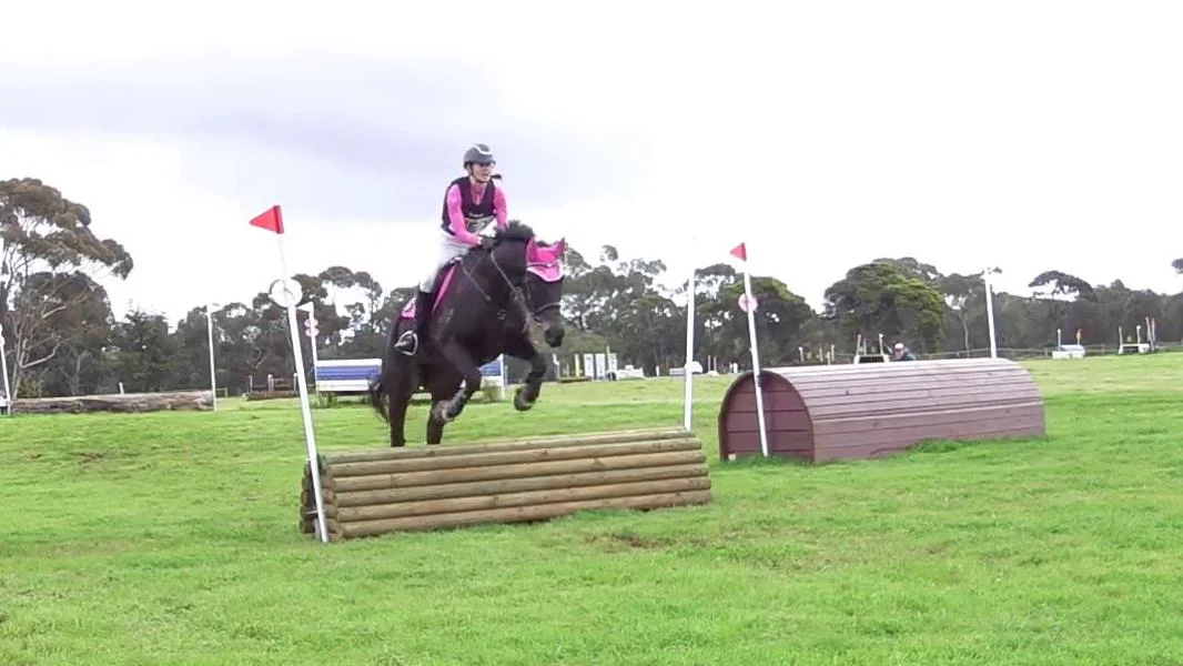 Georgia Matthews riding Falling And Flying 458 EvA65O Eventing Victoria ...