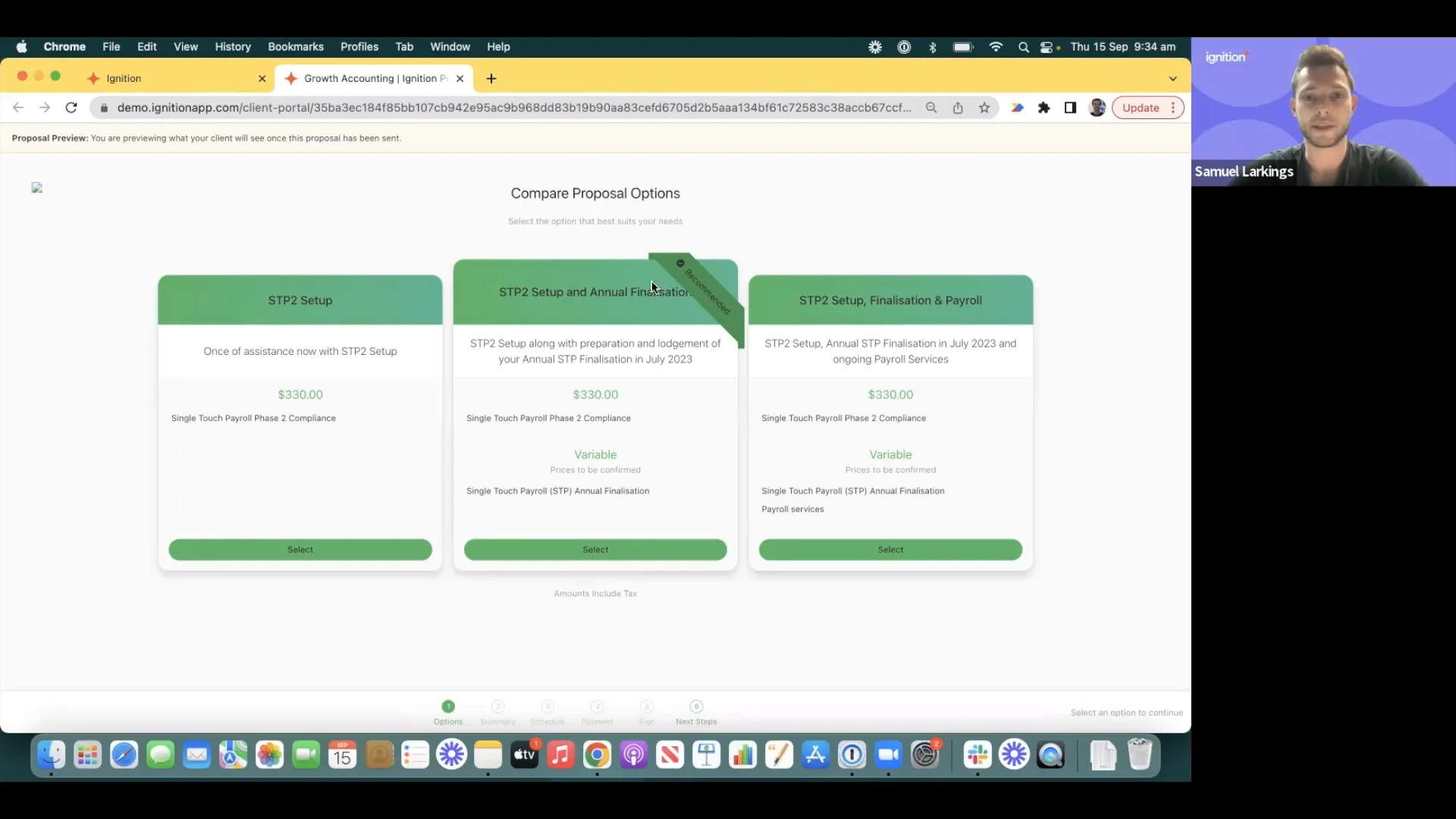 STP2 templates and options feature on Vimeo