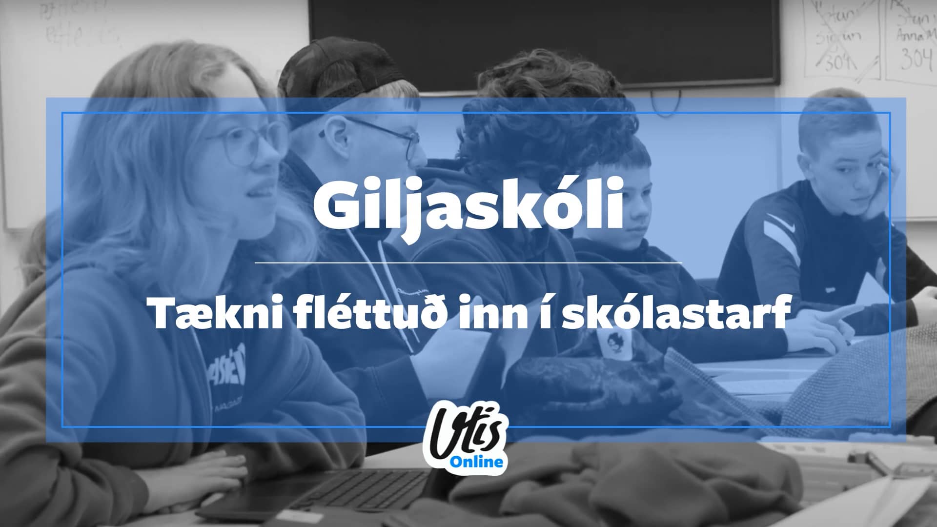 Tækni fléttuð inn í skólastarfið - Giljaskóli Akureyri on Vimeo