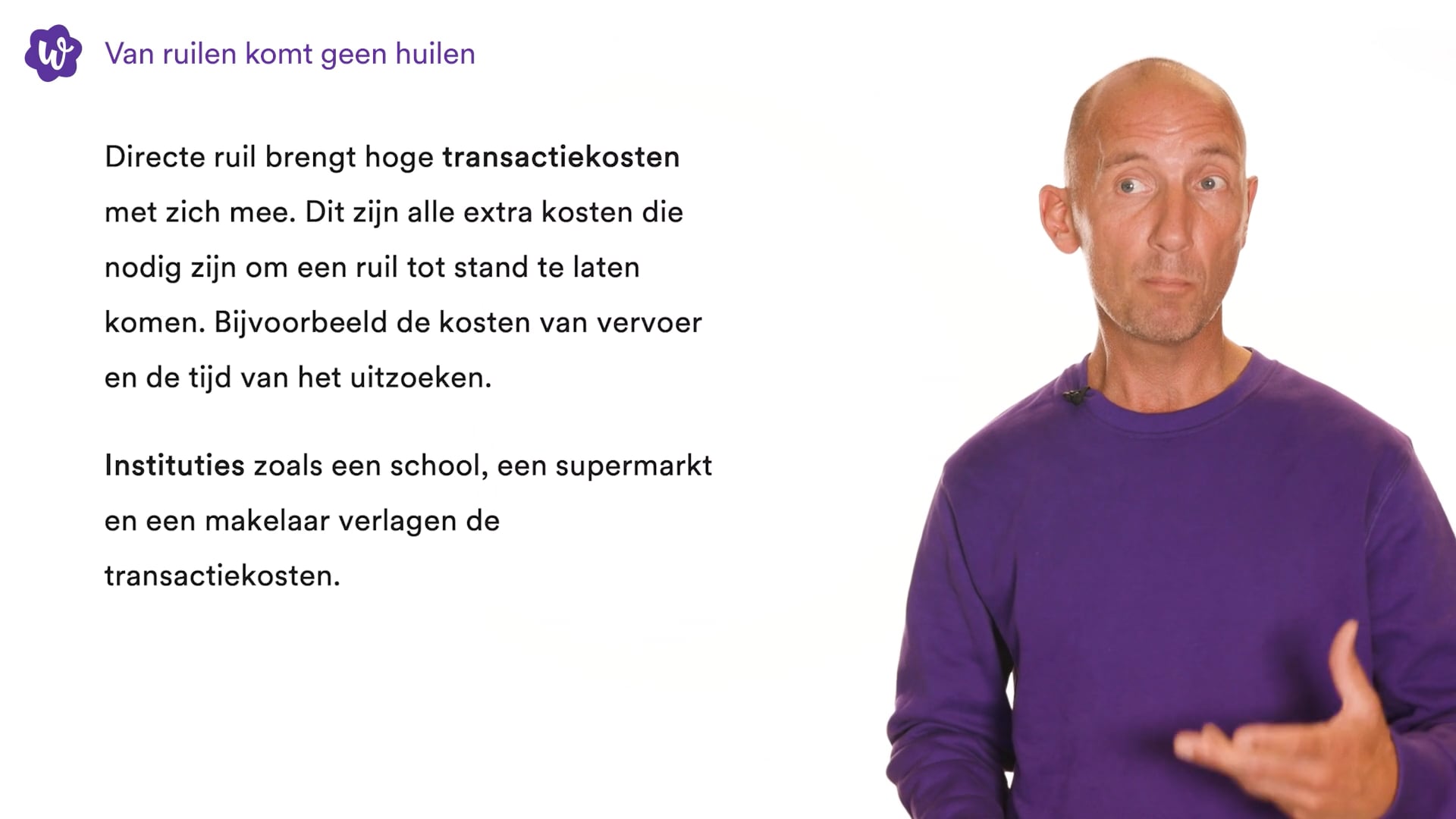 Van ruilen komt geen huilen oefenen | StudyGo