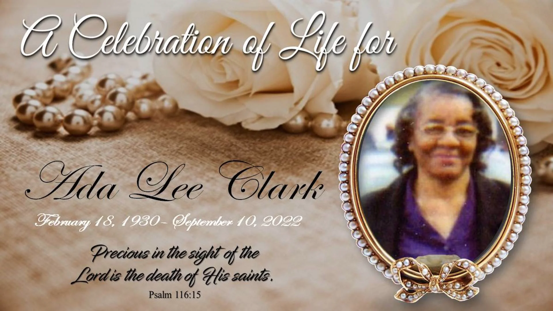 Ada Lee Clark on Vimeo