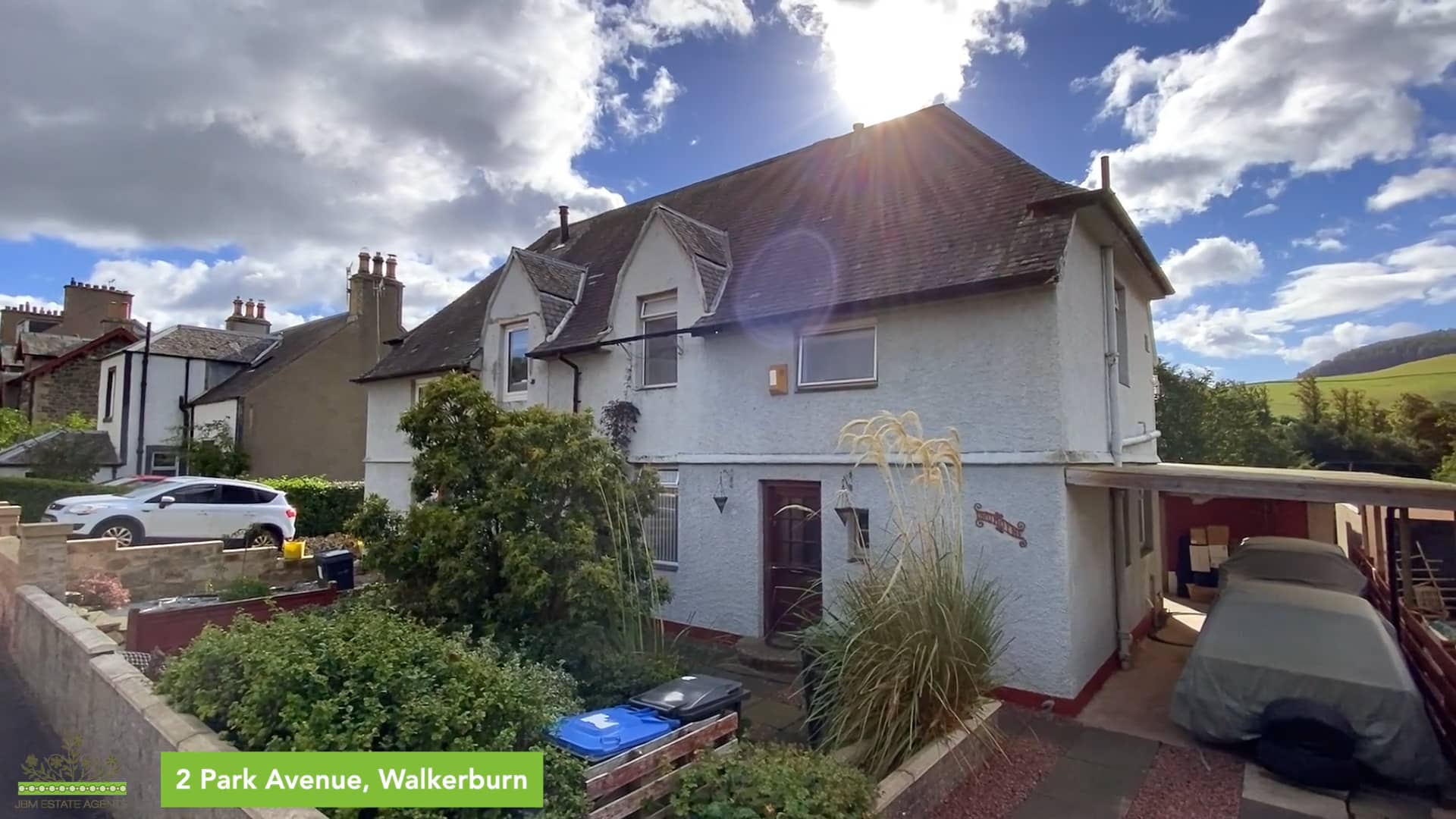 SCENEINVIDEO Virtual Viewing - 2 Park Avenue, Walkerburn, Scottish ...