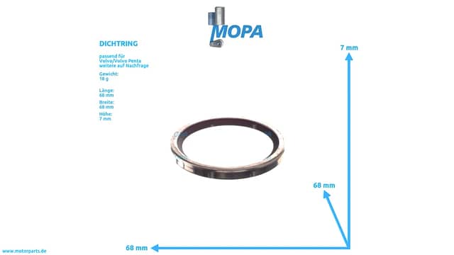 1544710 - MOPA DICHTRING passend für VolvoVolvo Penta Motoren on Vimeo