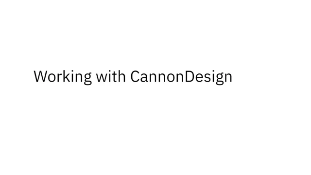 Cannon Design Logo