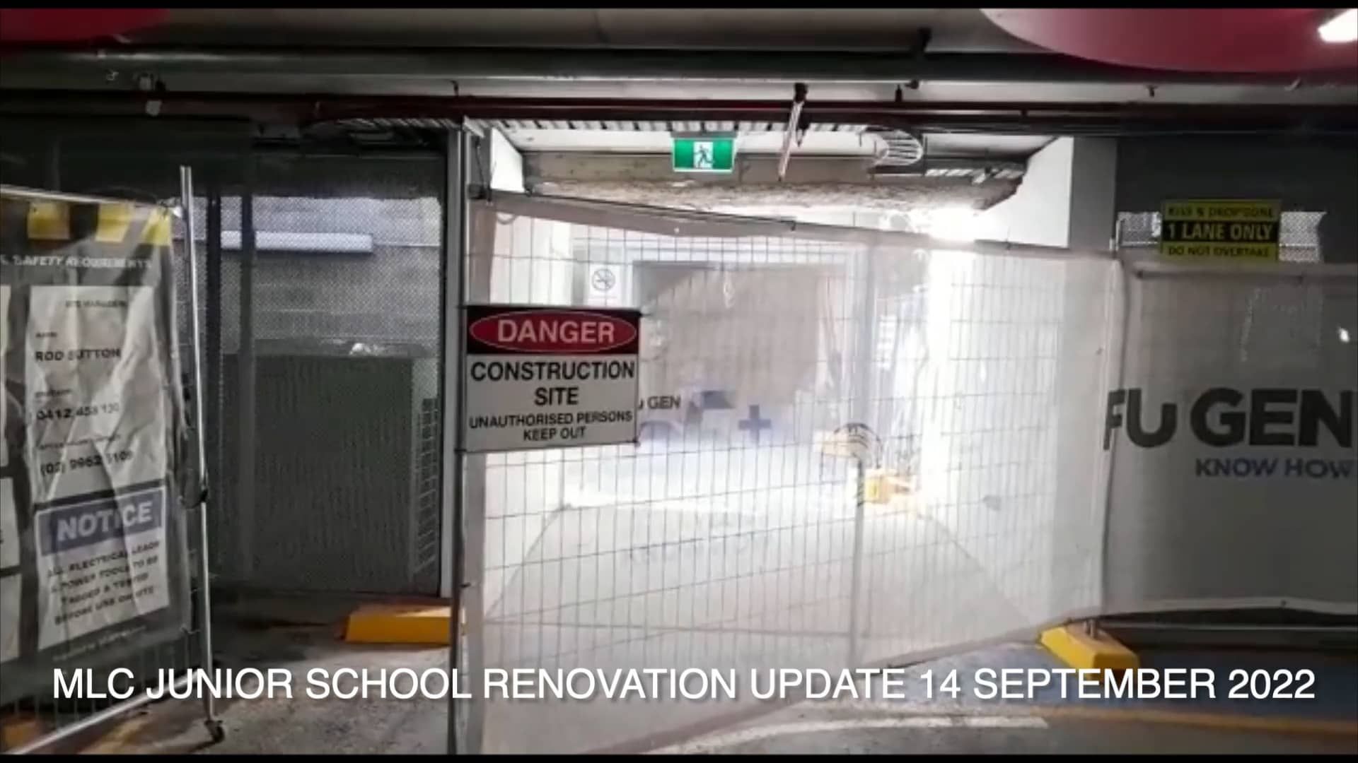 MLC Junior School Renovation Update – 14 September 2022 on Vimeo