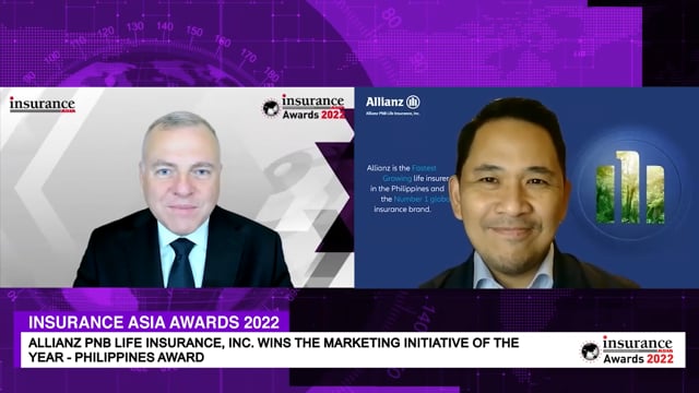 Insurance Asia Awards 2022 Winner: Allianz PNB Life Insurance, Inc.