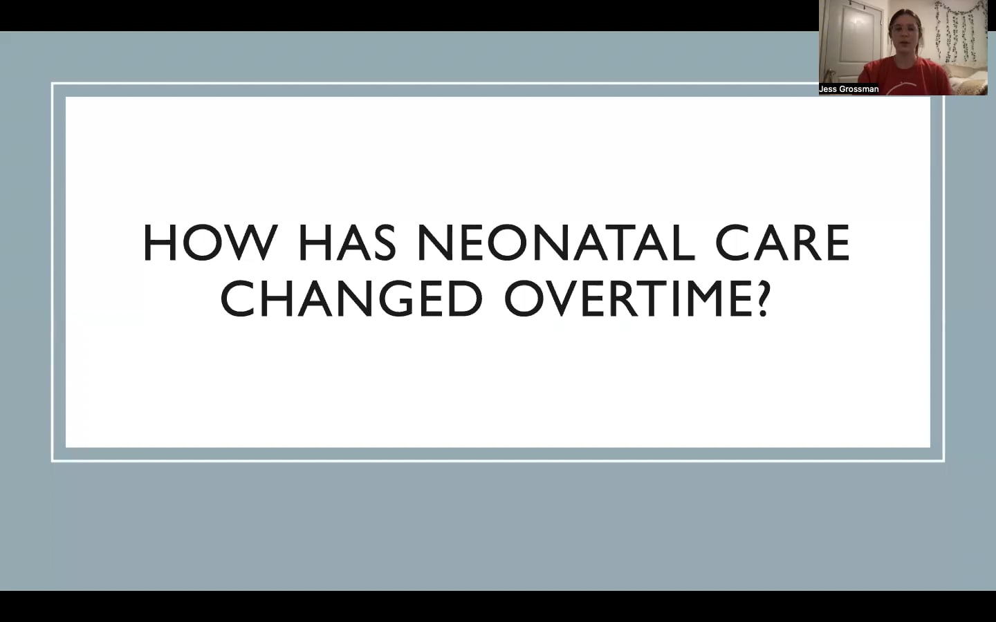 Jessica Grossman- Presentation 1 on Vimeo