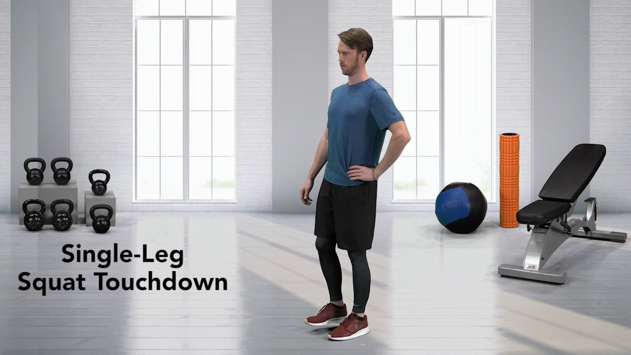 100 How to do a Single-Leg Squat Touchdown