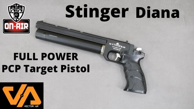 Stinger Diana PCP Pistol Full Power - Airgun101