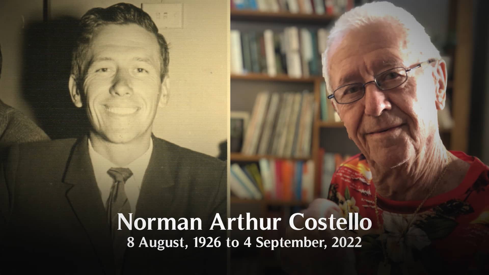 Norm's Memorial Service on Vimeo