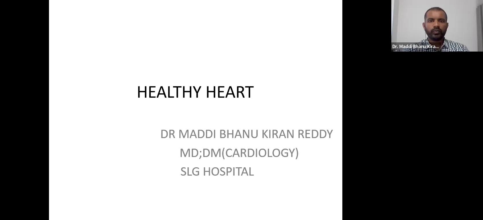 Video Recording with Dr. Maddi Bhanu Kiran Reddy 2022-09-16 09:21:18 on ...