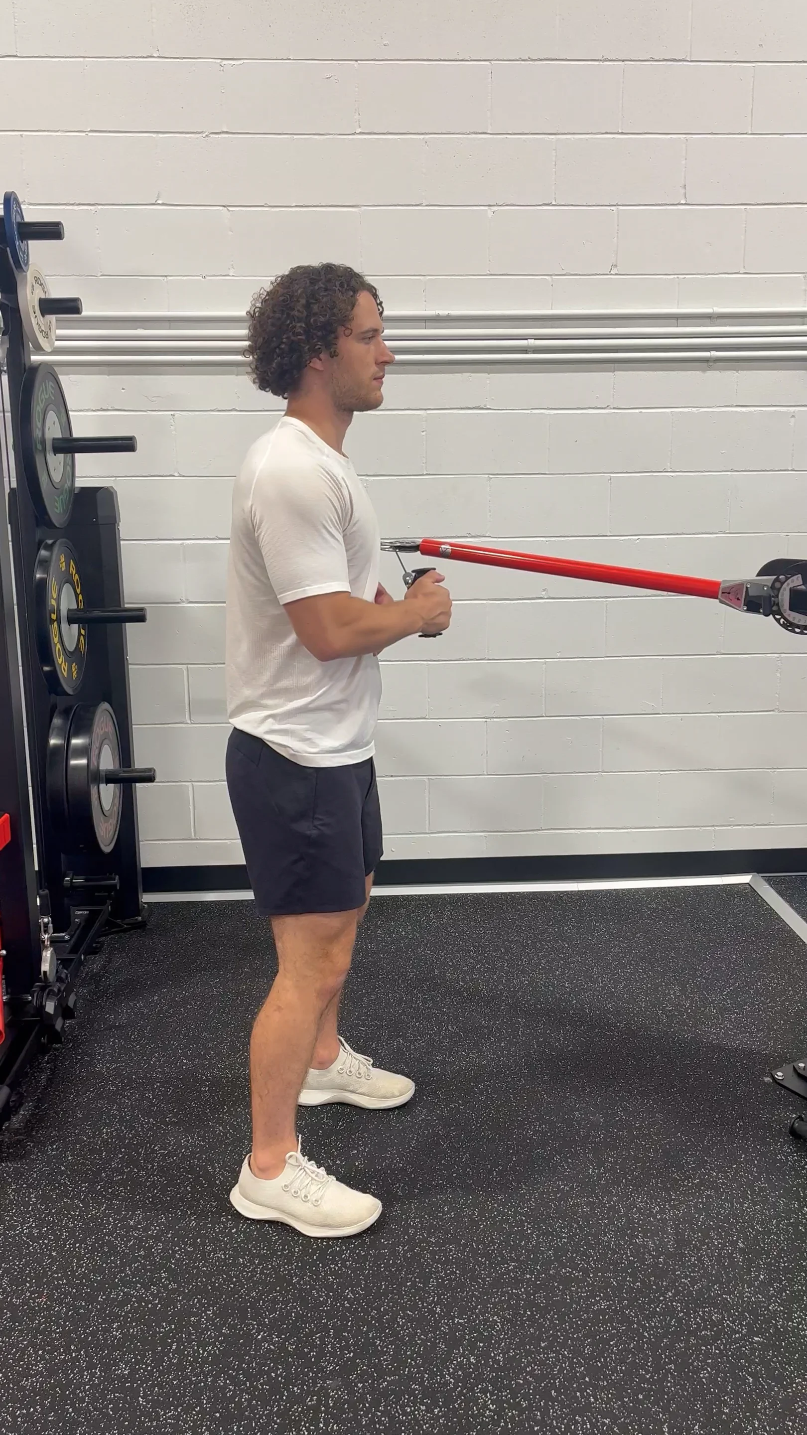 Cable Standing Single Arm External Rotation (Arm Adducted) on Vimeo