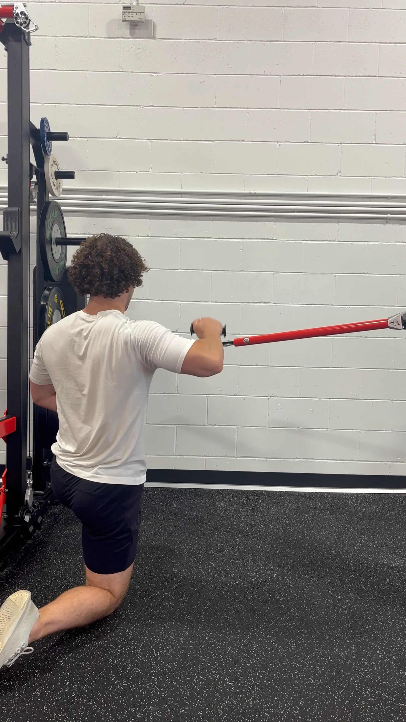 Cable Half-Kneeling Single Arm External Rotation on Vimeo