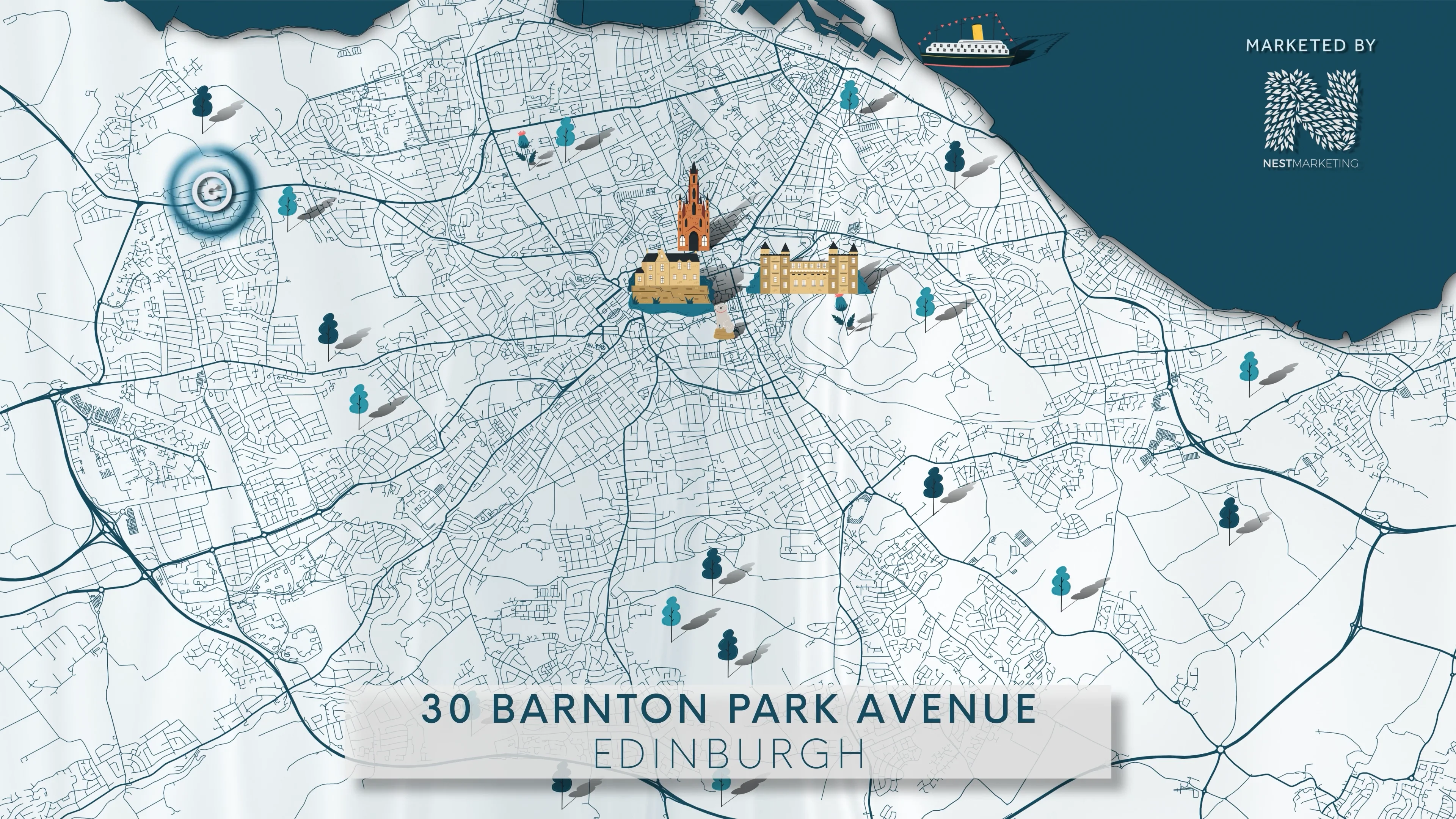 Coulters: 30 Barnton Park Avenue, Edinburgh