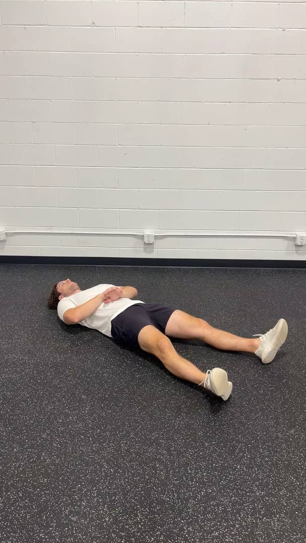 Lying Hip Flexion with Manual Resistance on Vimeo