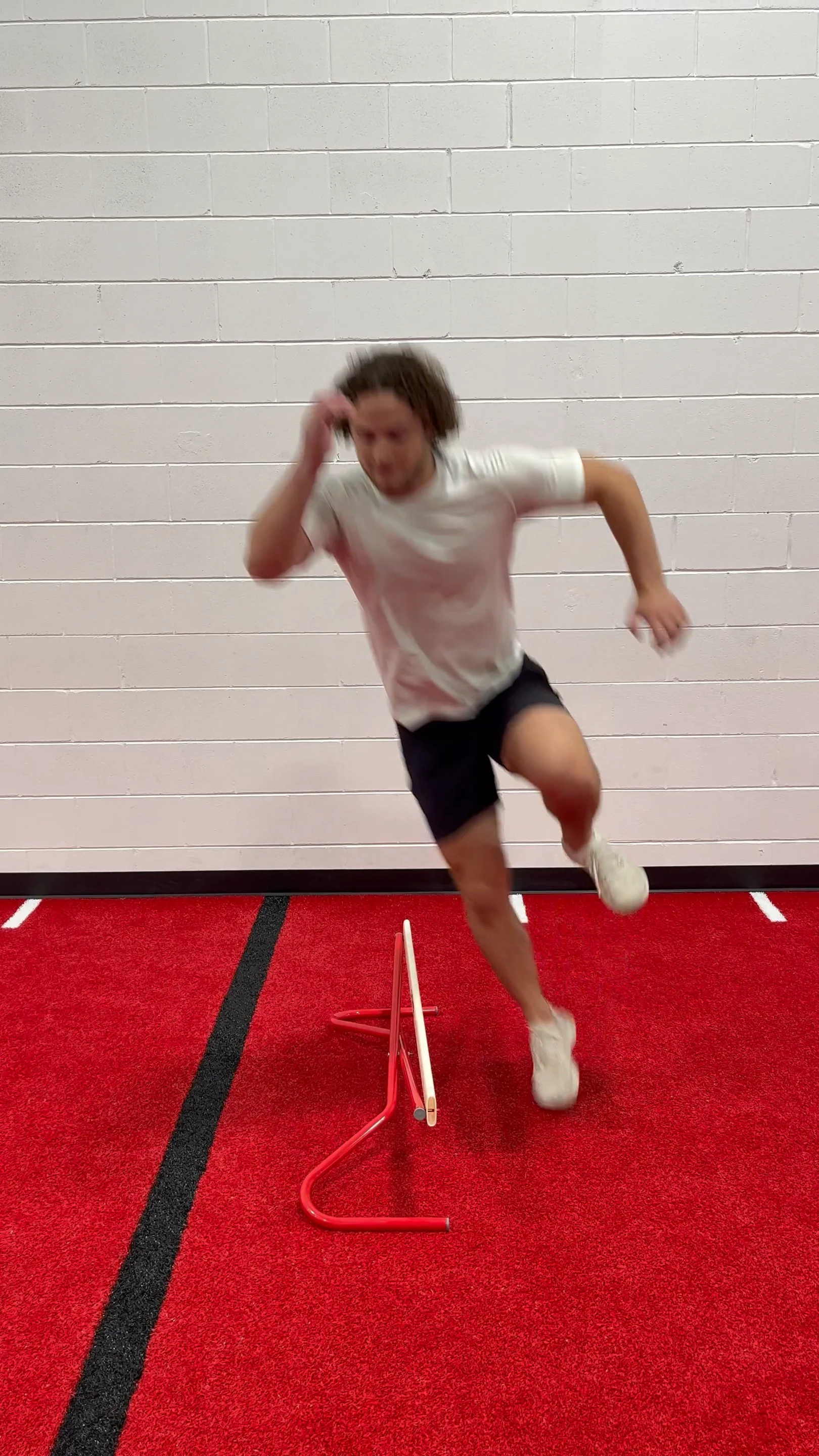 Hurdle Single Leg Medial Hop with Lateral Rebound on Vimeo
