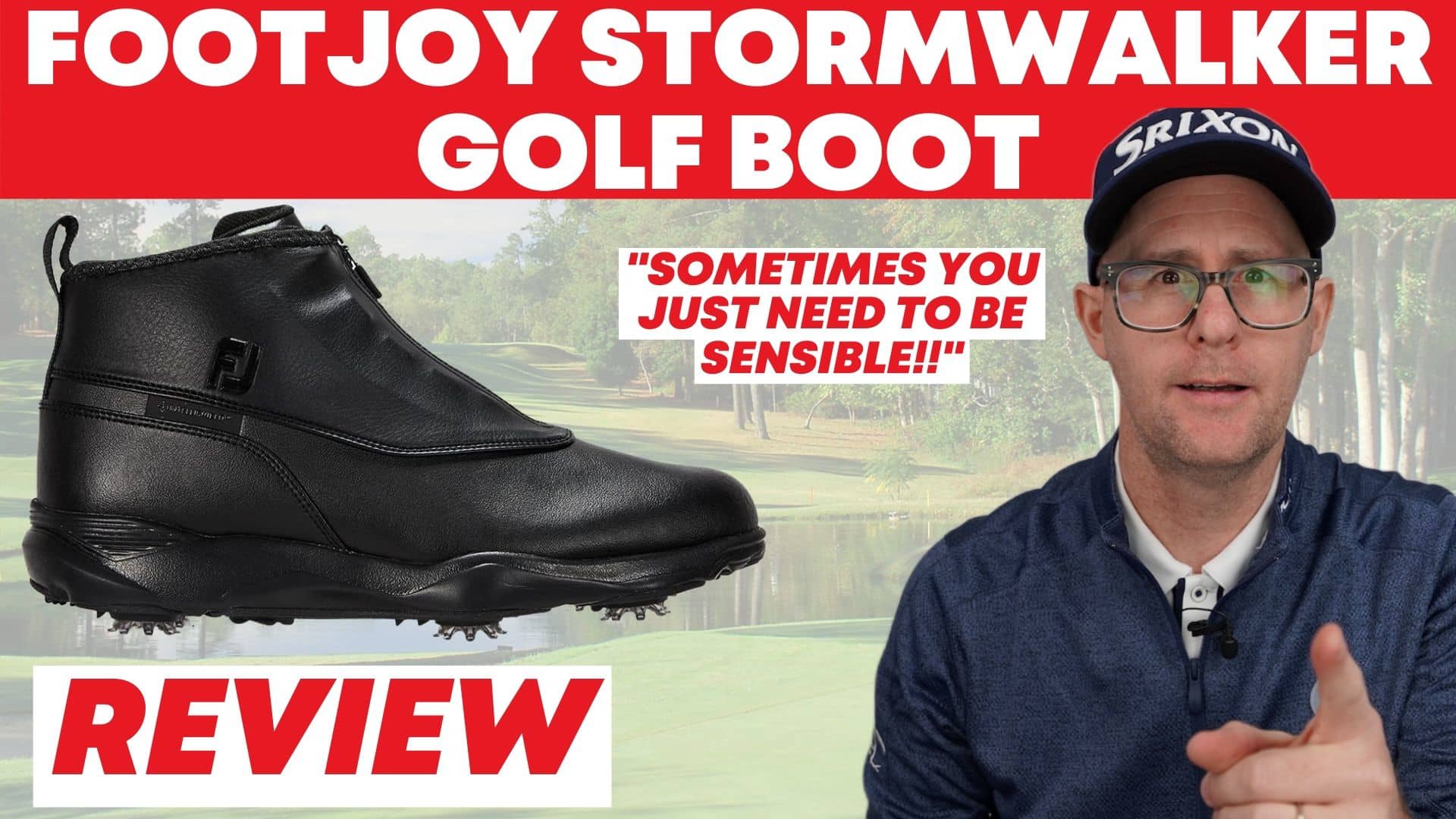 FootJoy Stormwalker Golf Boot Review on Vimeo
