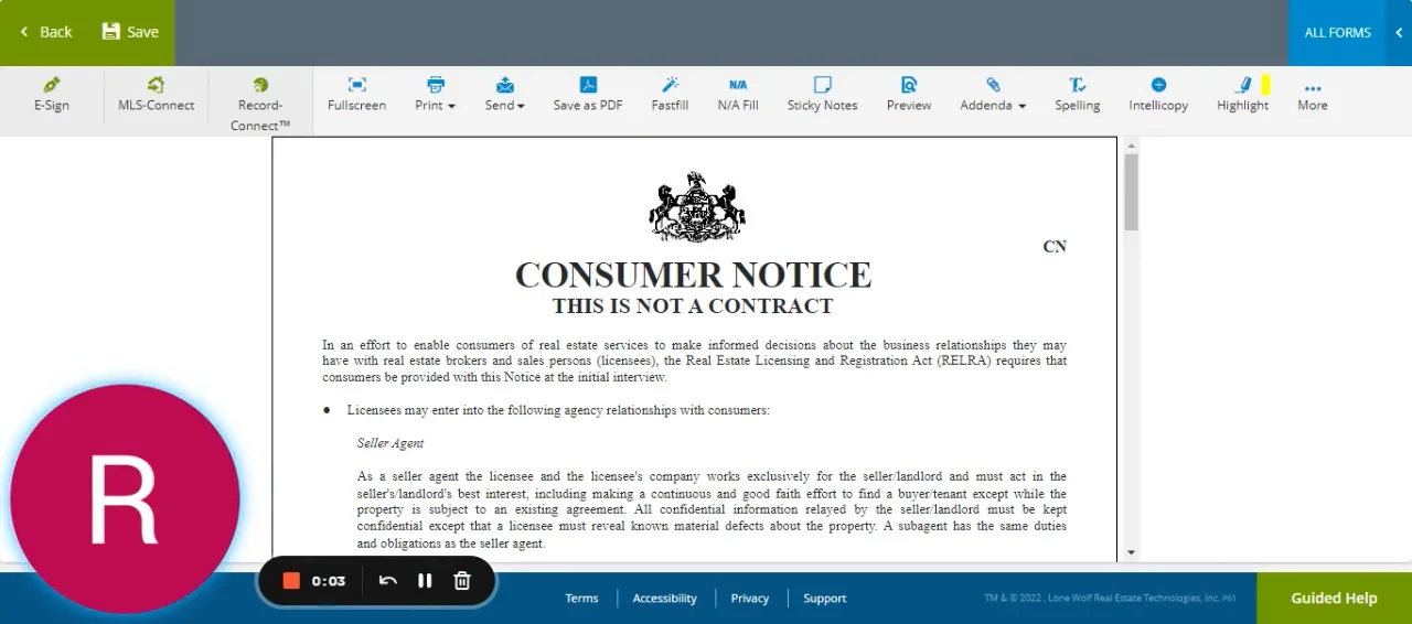 Consumer Notice on Vimeo