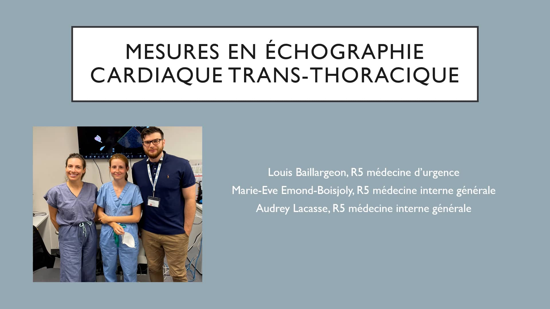 133 Mesure en échographie cardiaque transthoracique.mp4 on Vimeo