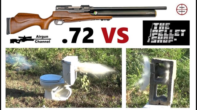 AEA Precision ZEUS vs TOILET (Gen 2 ZEUS) Airgun Power Show / World's ...