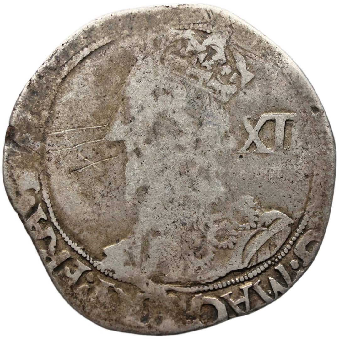 England 1639 – 1643 Shilling Charles I Coin Silver Group F, 6th bust on ...