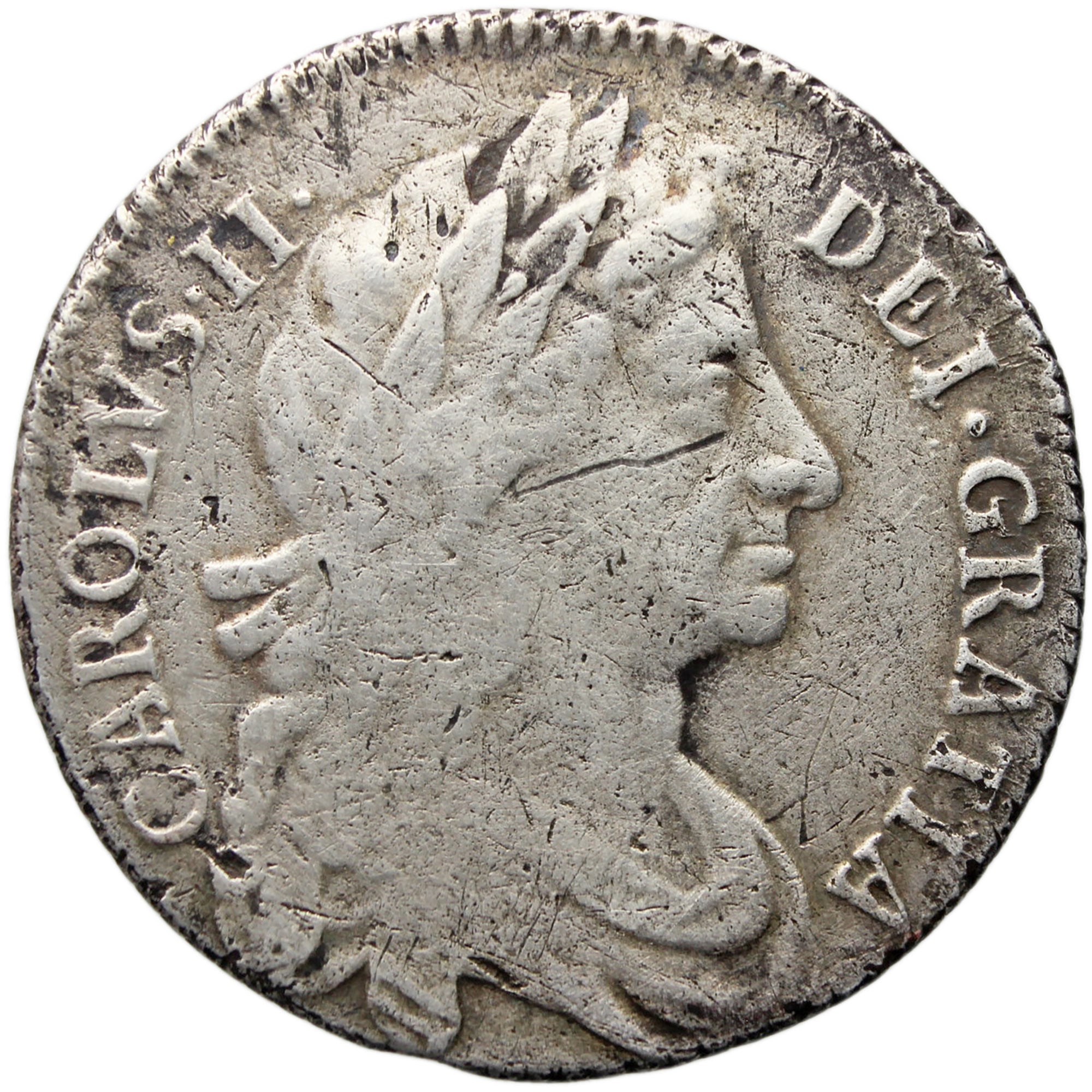 Rare 1684 Shilling Charles II Coin UK Silver Fourth bust on Vimeo