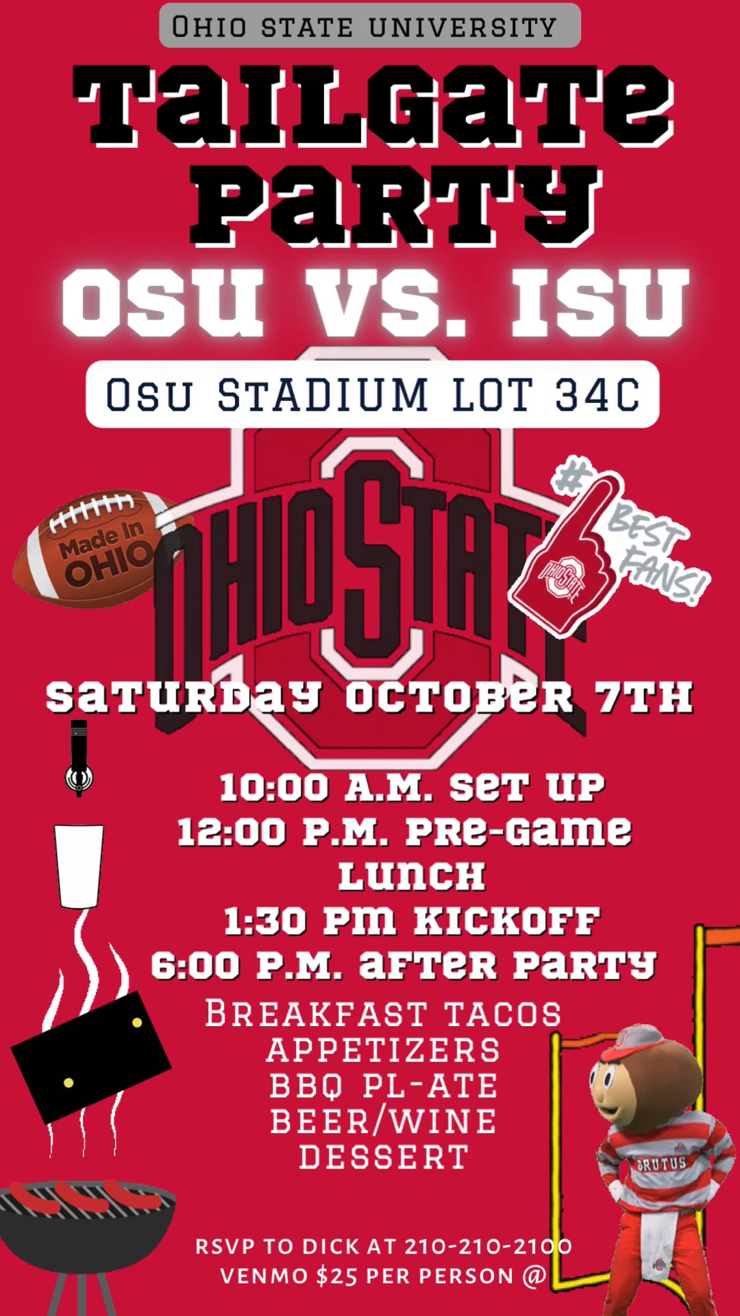 OHIO STATE TAILGATE on Vimeo