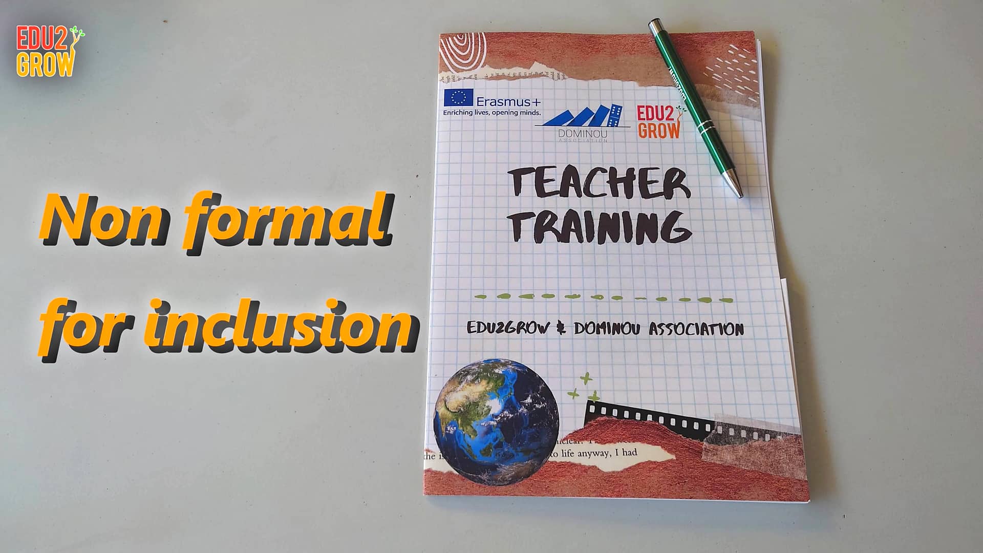 Non Formal for Inclusion - Teacher Training (Edu2Grow) on Vimeo