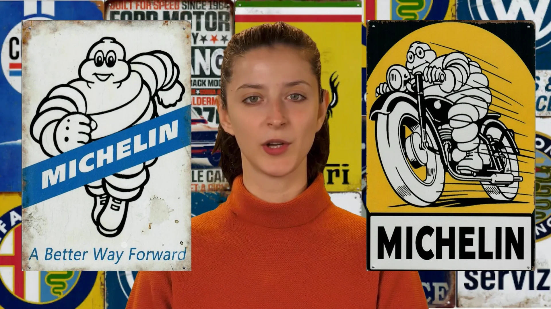 Michelin Man Sign History