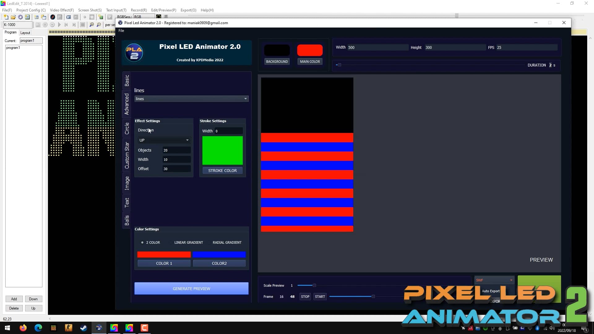LedEdit 2014 Effects SWF DOWNLOAD TOOL PIXEL LED on Vimeo