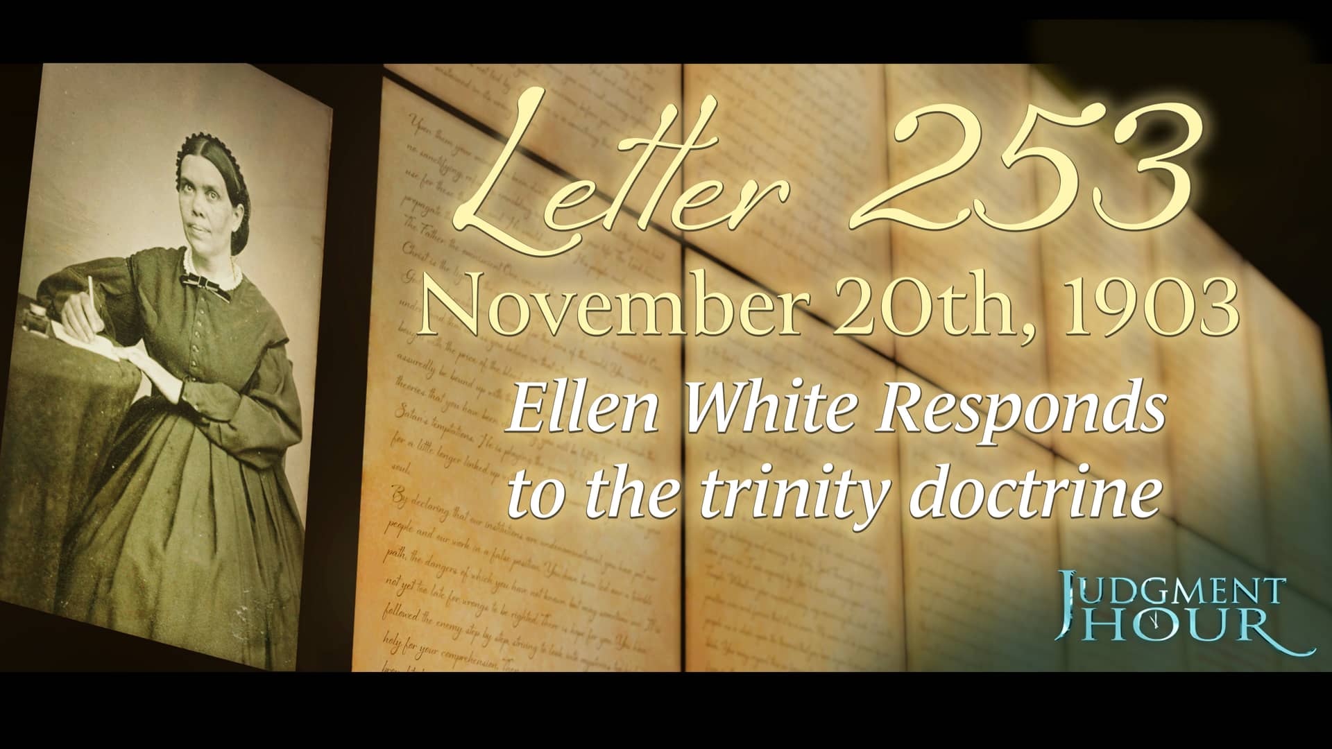 LETTER 253 November 20th, 1903 - Ellen White Responds to the trinity ...
