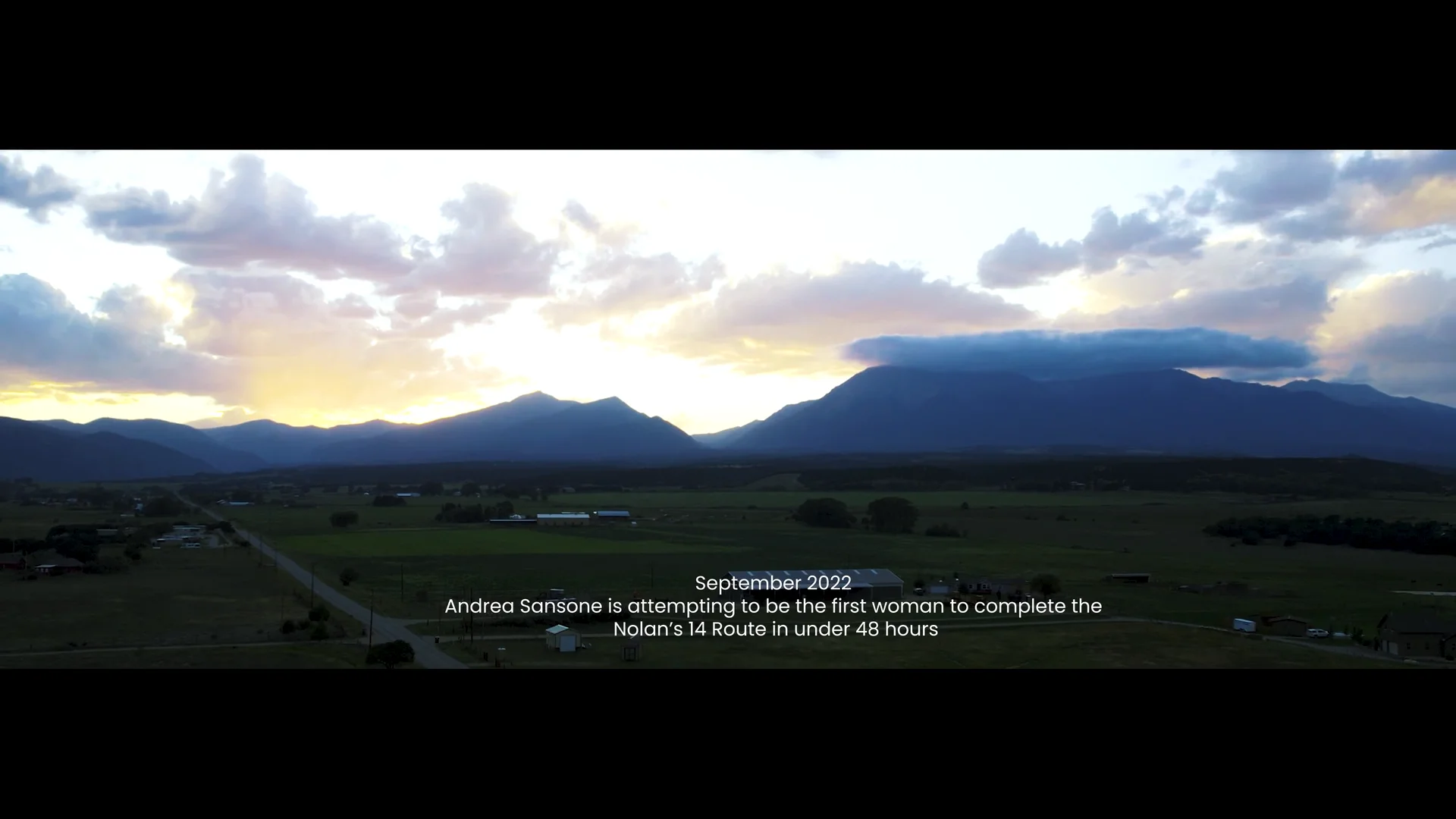 Nolan's 14 - Andrea Sansone FKT 2022 on Vimeo