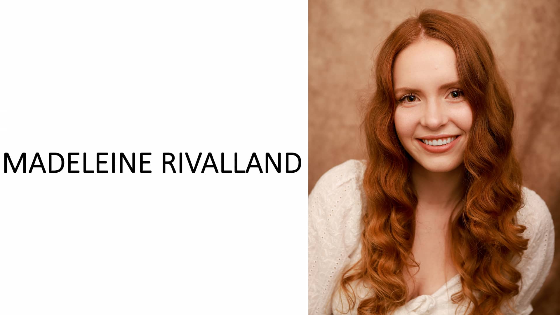 Madeleine Rivalland Showreel on Vimeo