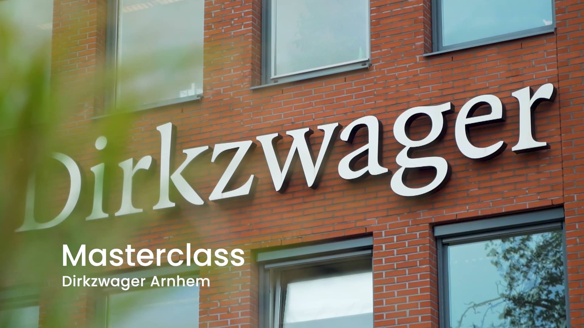 Dirkzwager - Masterclass on Vimeo