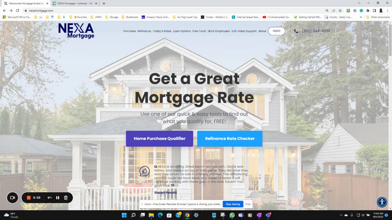 Adding the NEXA Mortgage on Vimeo