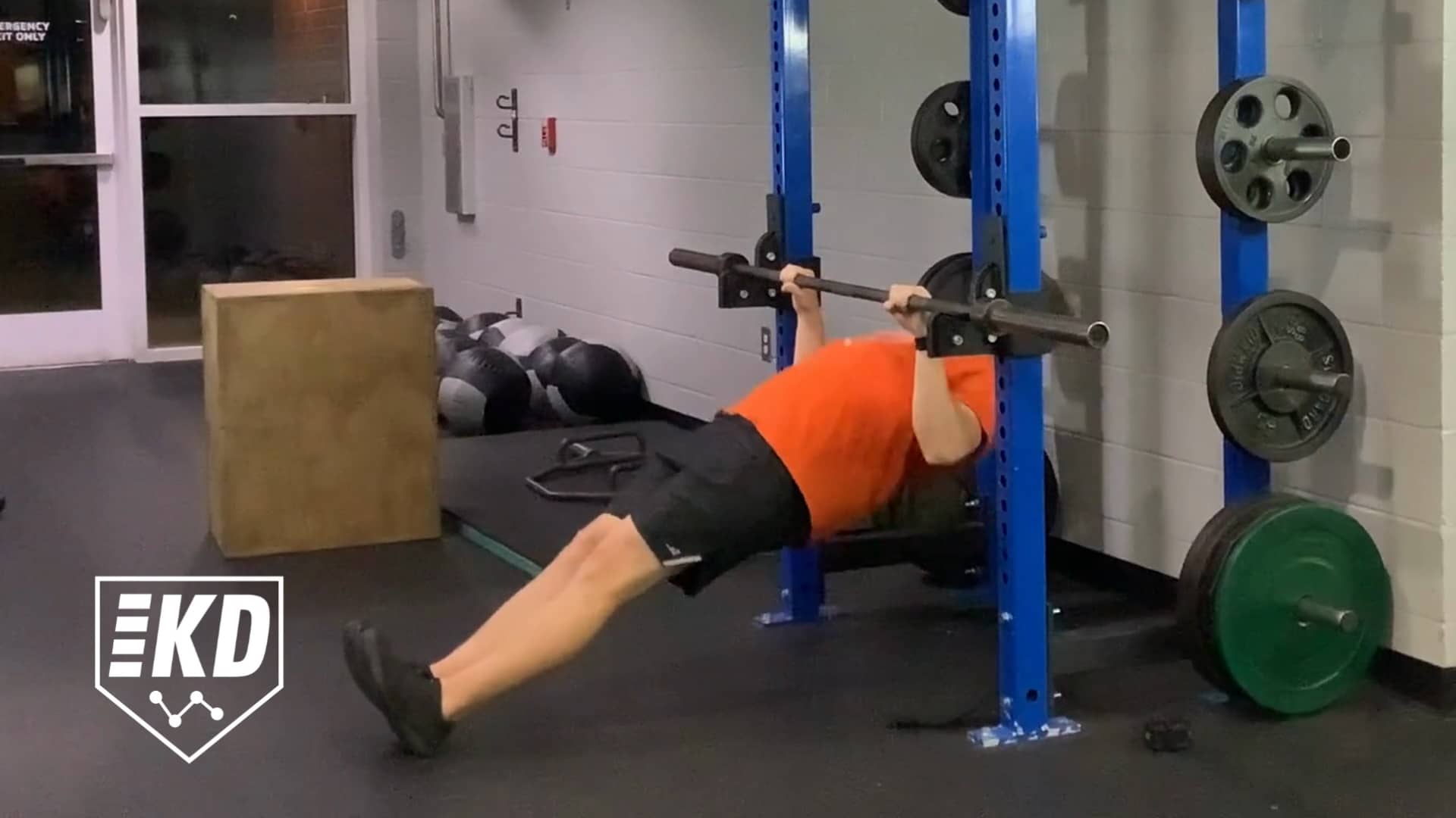 Barbell Inverted Rows (Overhand Grip) on Vimeo